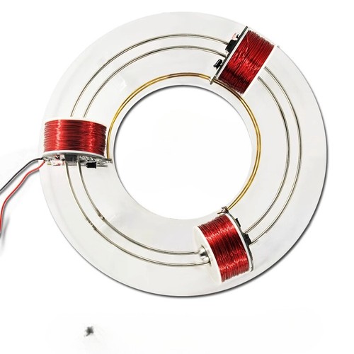 DIY Electromagnetic Cyclotron Six Coils Circular Accelerator Teaching ...