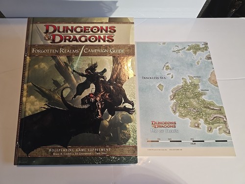 Dungeons And Dragons: Forgotten Realms Campaign Guide 4e 4th Hardcover ...