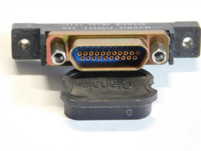 Glenair MWDM1L-21SBSPT-.250 PCB 21P Vertical (Straight) Micro D Socket ...