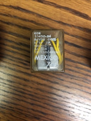 104DO-24 CDE Relay 24VDC 104D0-24 | eBay