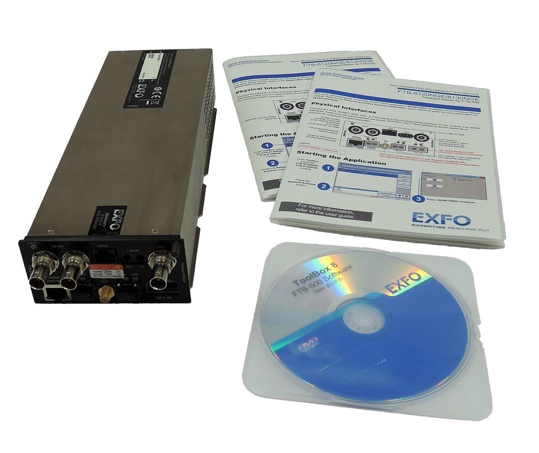 EXFO FTB-8130NGE Multiservice Test Module Measuring Instruments used ...
