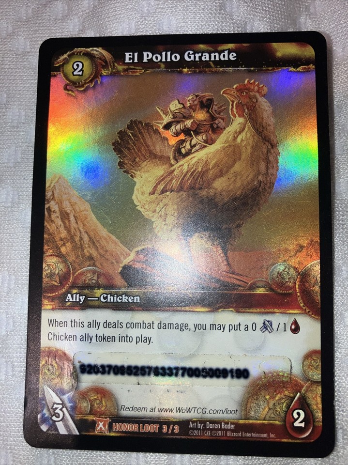 El Pollo Grande World Of Warcraft Card | eBay