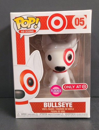 🎯RARE Funko Pop! Target Bullseye- 2016 Exclusive - FLOCKED #05 | eBay