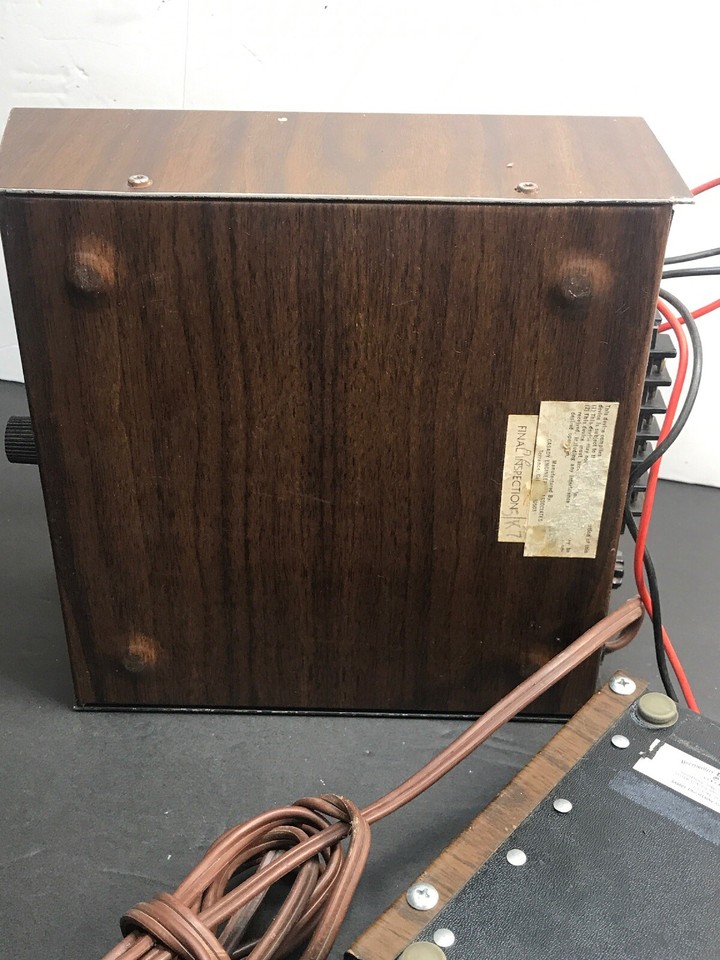 Vintage Solid State Security System Intrusion Detector Retro 60s Alarm ...