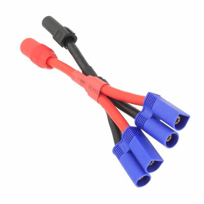 Parallel Wire AS150 XT150 1 Female to 2 Male EC5 10AWG 5+5CM Cable ...