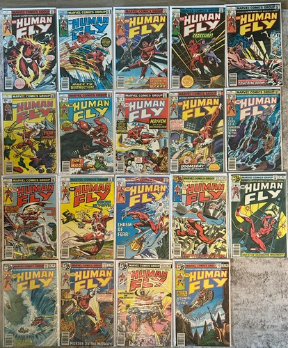 THE HUMAN FLY #1 - #19 COMPLETE SERIES! MARVEL 1977 Fine to NM WOW! | eBay