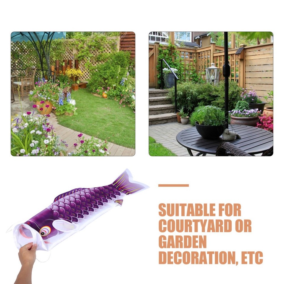 Japanese Carp Windsock: Carp Streamer Flag Fish Windsock for Outdoor ...
