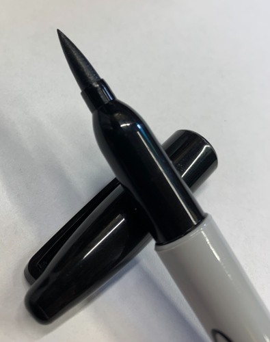 EDC Sharpie Black Self Defense Tactical Pen With Sharpened G10 Point ...
