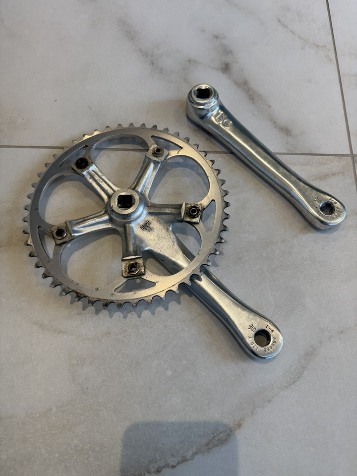 Sugino RD2 Messenger Crank Set 170mm Silver | eBay UK