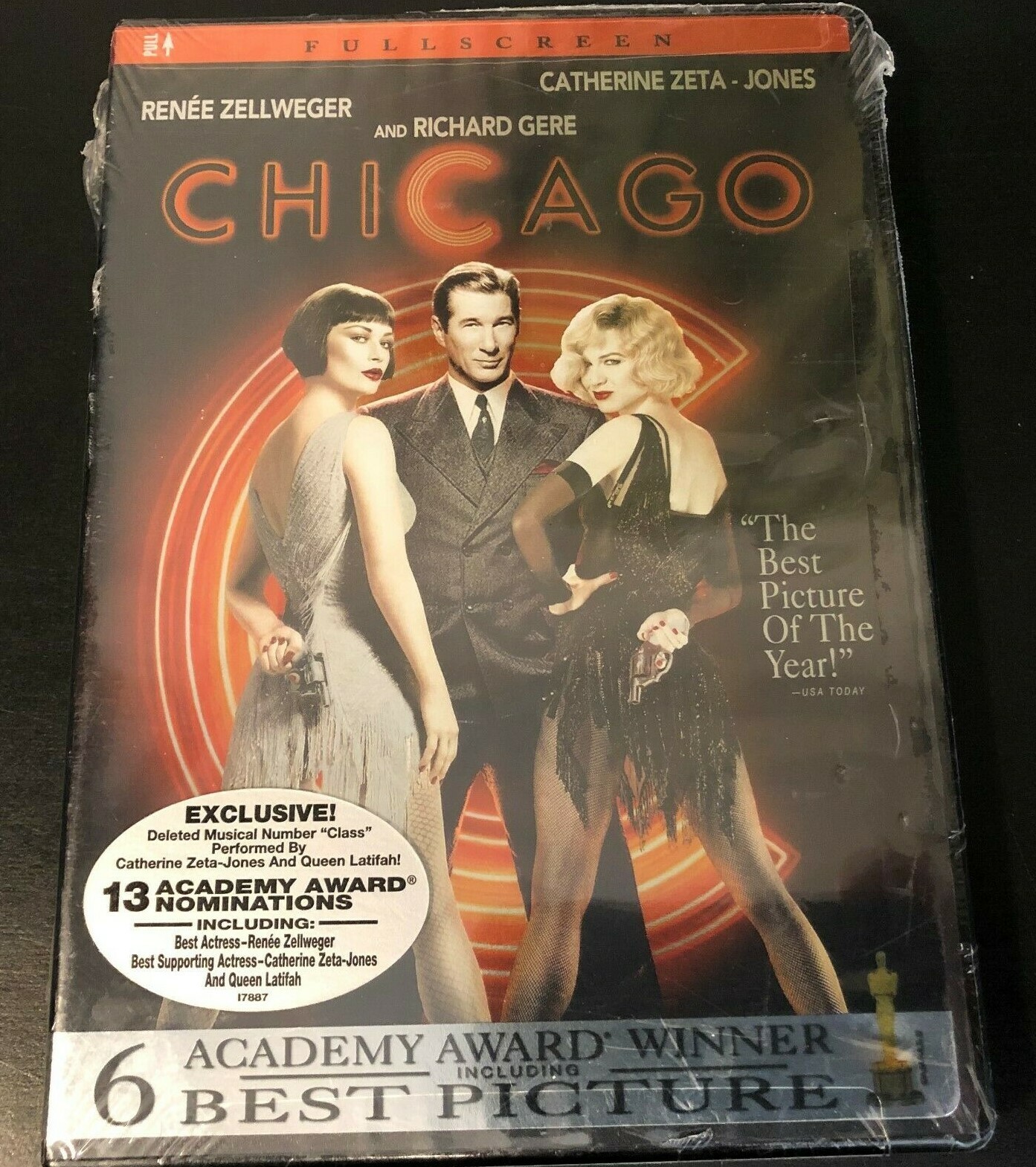 Chicago (DVD, 2003, Full Screen Edition) NEW Sealed Richard Gere | eBay