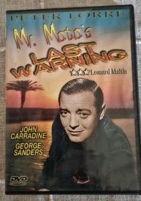 Mr. Moto's Last Warning DVD 2009 Peter Lorre John Carradine | eBay