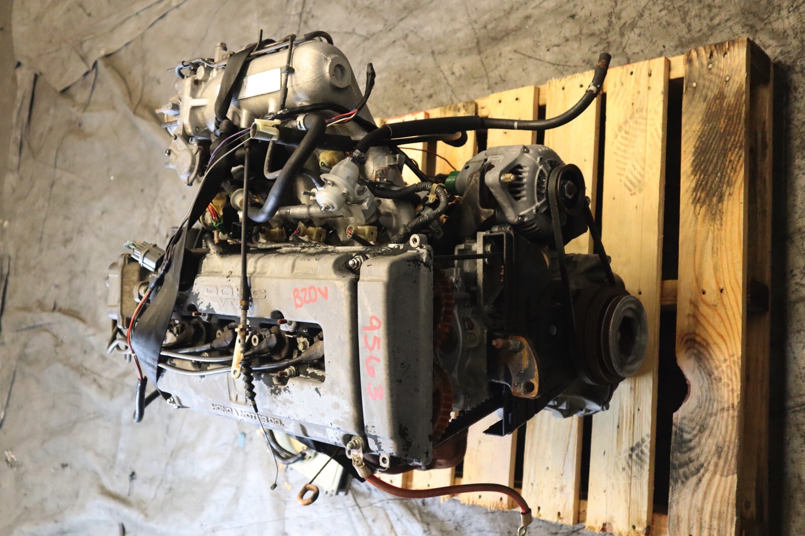 1989 HONDA CIVIC CRX SI ED9 OEM JDM B16A ENGINE SWAP B20B/B16 VTC S1 ...