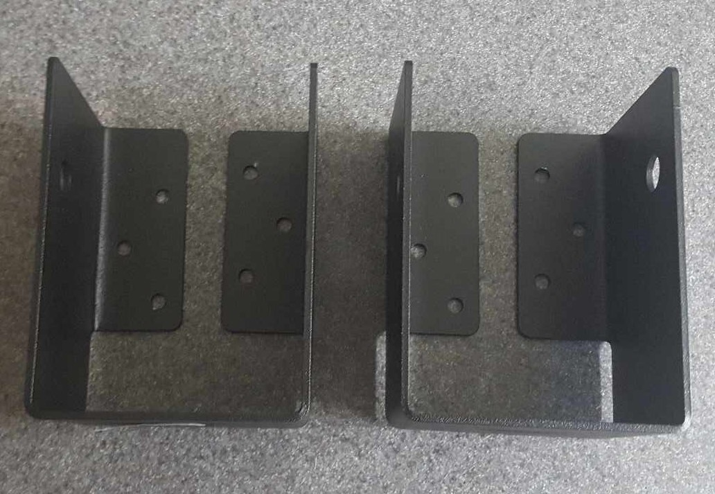 2 Pack Simpson APHH46 Outdoor Accents Concealed Flange Heavy Joist ...