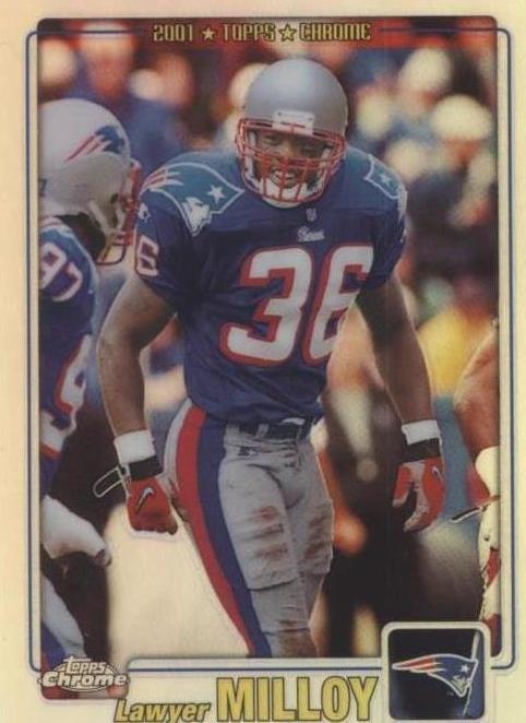 2001 Topps Chrome - Lawyer Milloy #156 Refractor /999 for sale online ...