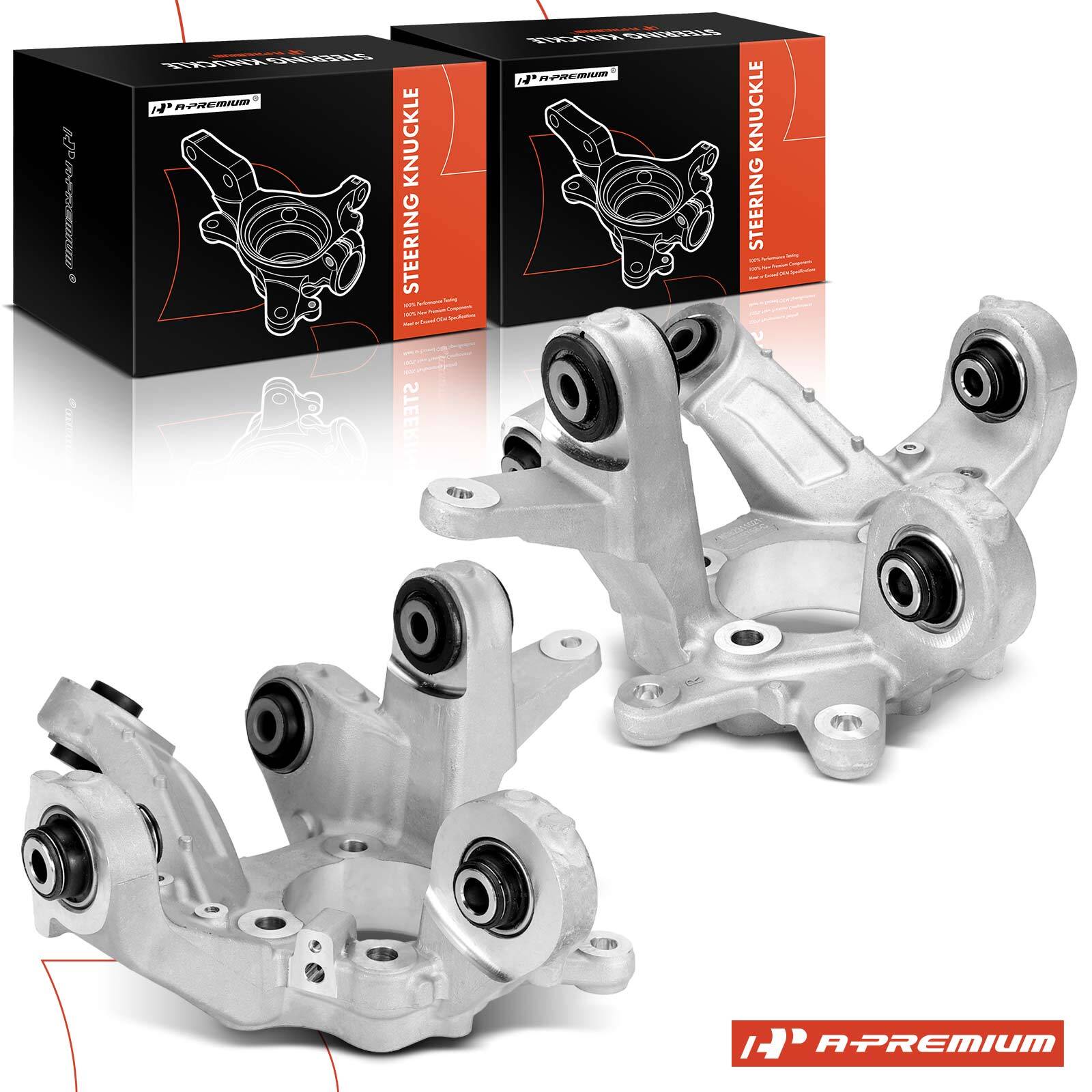 2Pcs Rear Side Steering Knuckle for Ford Explorer 20011 2012 2013 2014 ...