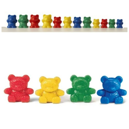 Bear Counters 4, 8, 12g Mixed 24 pieces Teacher Resources Sorting ...