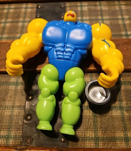 Roblox Buff Mega Noob Weight Lifter Toy Action Figure With Garbage Can ...