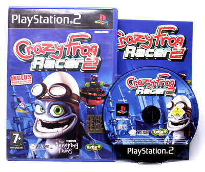 CRAZY FROG RACER 2 PS2 GIOCO USATO OTTIMO STATO ED. ITA SLES-54549 VBC ...
