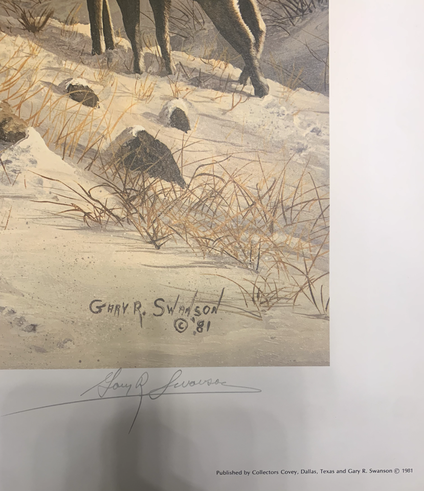 Gary Swanson, Wind River Winter Limited Edition # 369/450 | eBay
