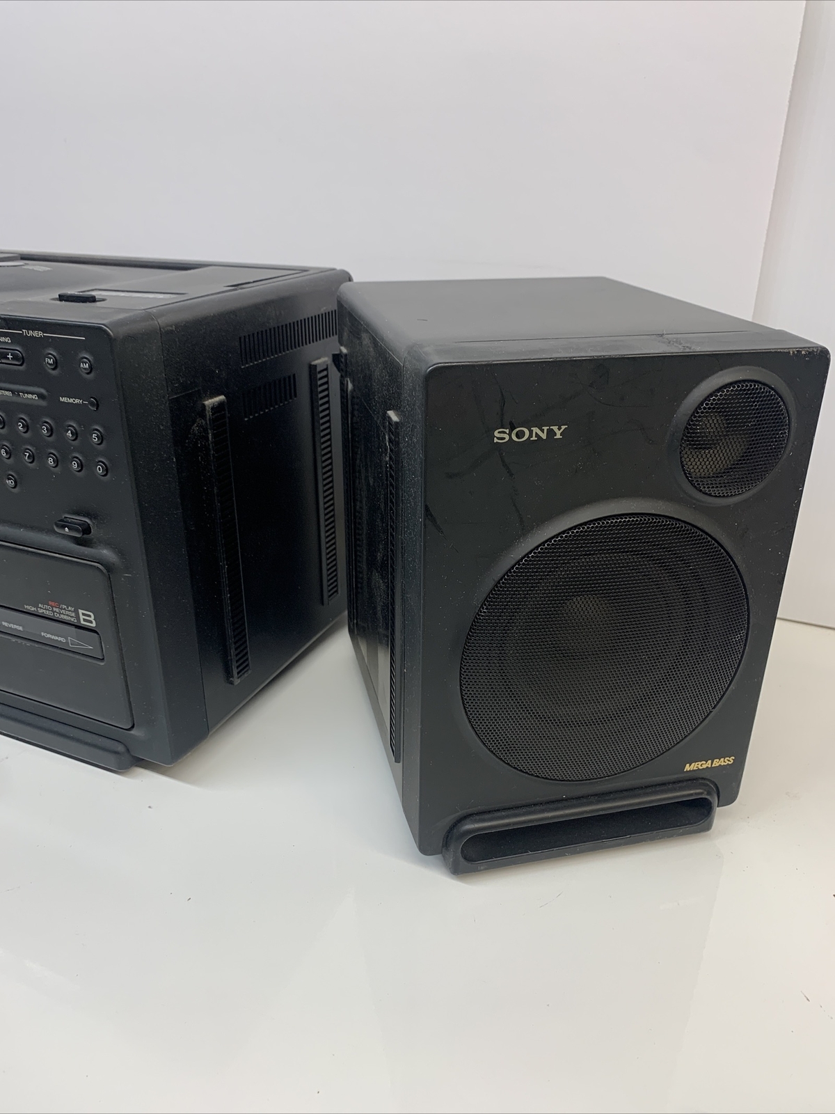Sony CFD-770 Portable Boombox Stereo CD Radio Mega Bass AS IS | eBay