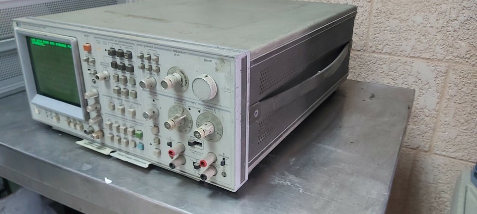 HP 3582A Spectrum Analyzer 25 Khz Dual channel Make Offers! UPS ...