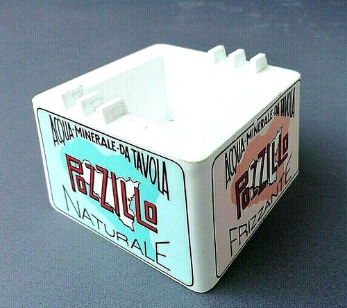 POZZILLO - ACQUA MINERALE - POSACENERE - VINTAGE - PLASTICA - "MEBEL ...