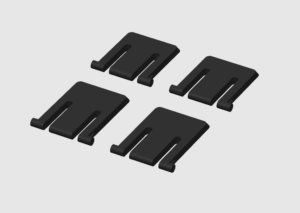Replacement Keyboard Feet/Foot/Legs for Logitech K270 K260 MK270 MK270R ...