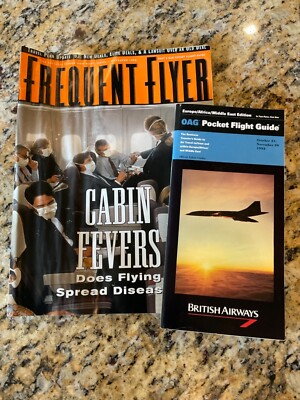 OAG Pocket Flight Guide Europe M E Africa November 1993 Frequent Flyer Magazine | eBay