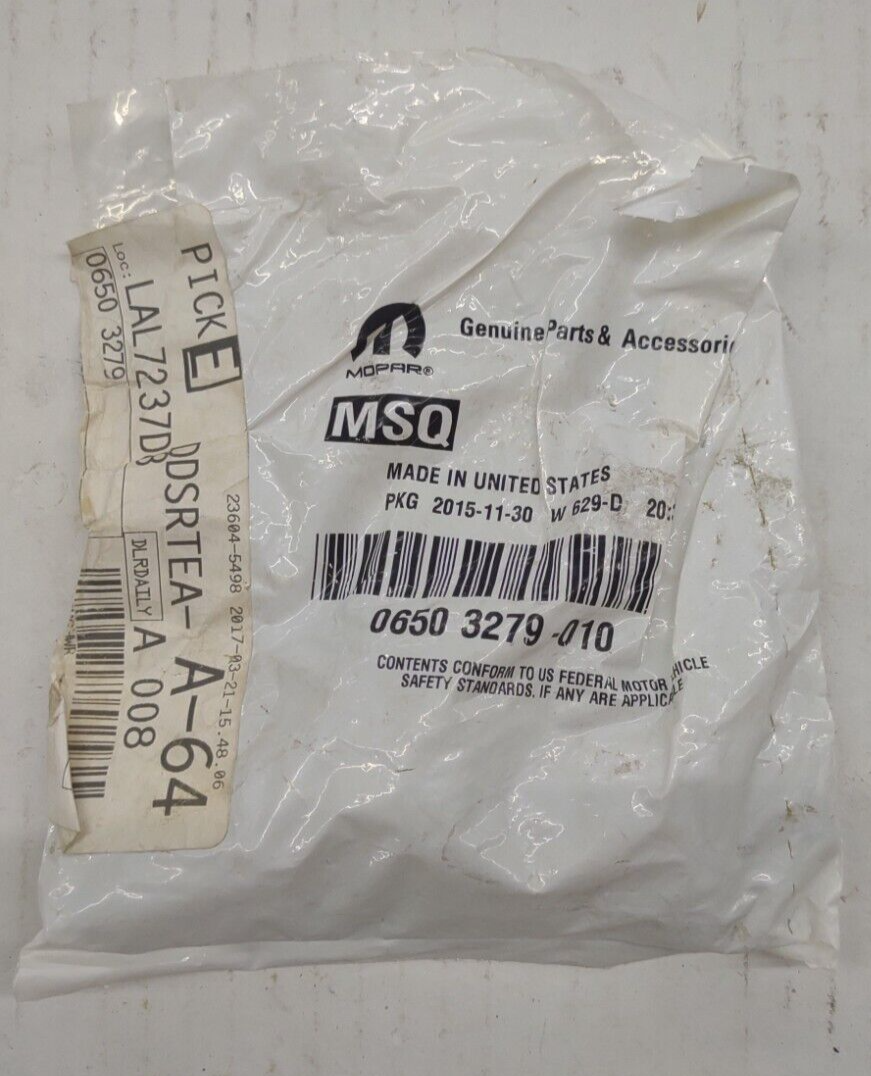 Mopar 06503279 Dodge Chrysler 2001-2002 Prowler Hexagon Flange Head ...