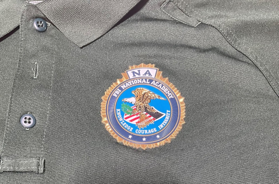 FBI National Academy FBINA Quantico - Polo Shirt - Size XL - Used | eBay