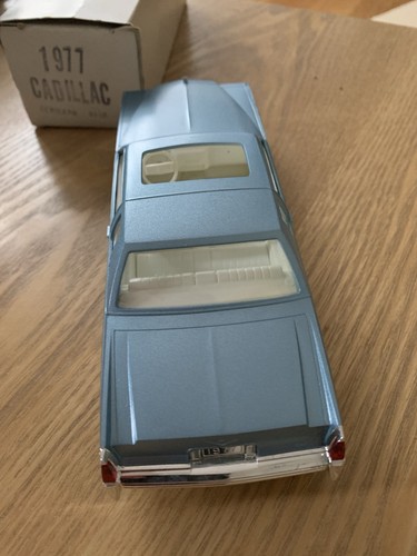 Johan Models Plastic Promo Cadillac Coupe De Ville 1977 Blue | eBay