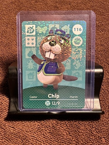 **Never Scanned** Authentic Animal Crossing Amiibo Card #116 Chip | eBay
