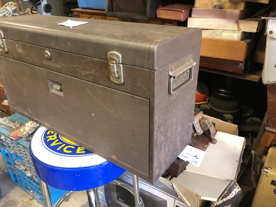 MACHINIST TOOLS LATHE MILL Machinist Kennedy Machinist Tool Box BxC ...