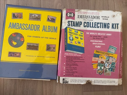Ambassador Stamp Collecting Kit W/ Educational Album & Materials | eBay