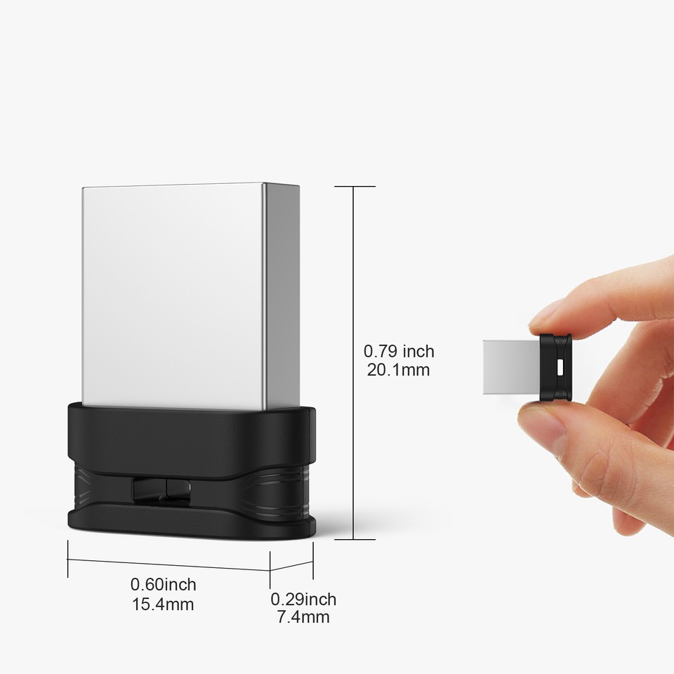 64 GB Mini Black USB Flash Drive 64GB Pendrive Super Tiny Flash USB ...