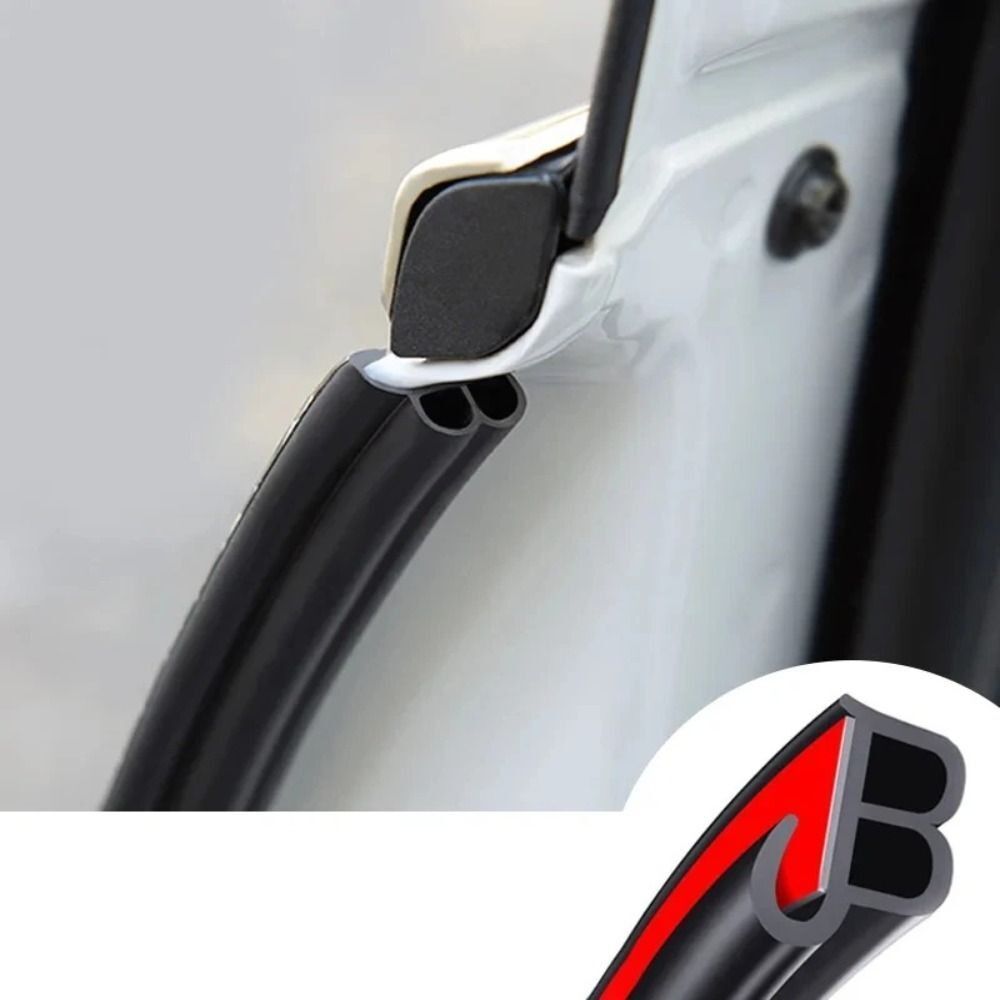 5M Crash-proof Car Door Scratch Protection Strip Car Edge Sealing Guard ...