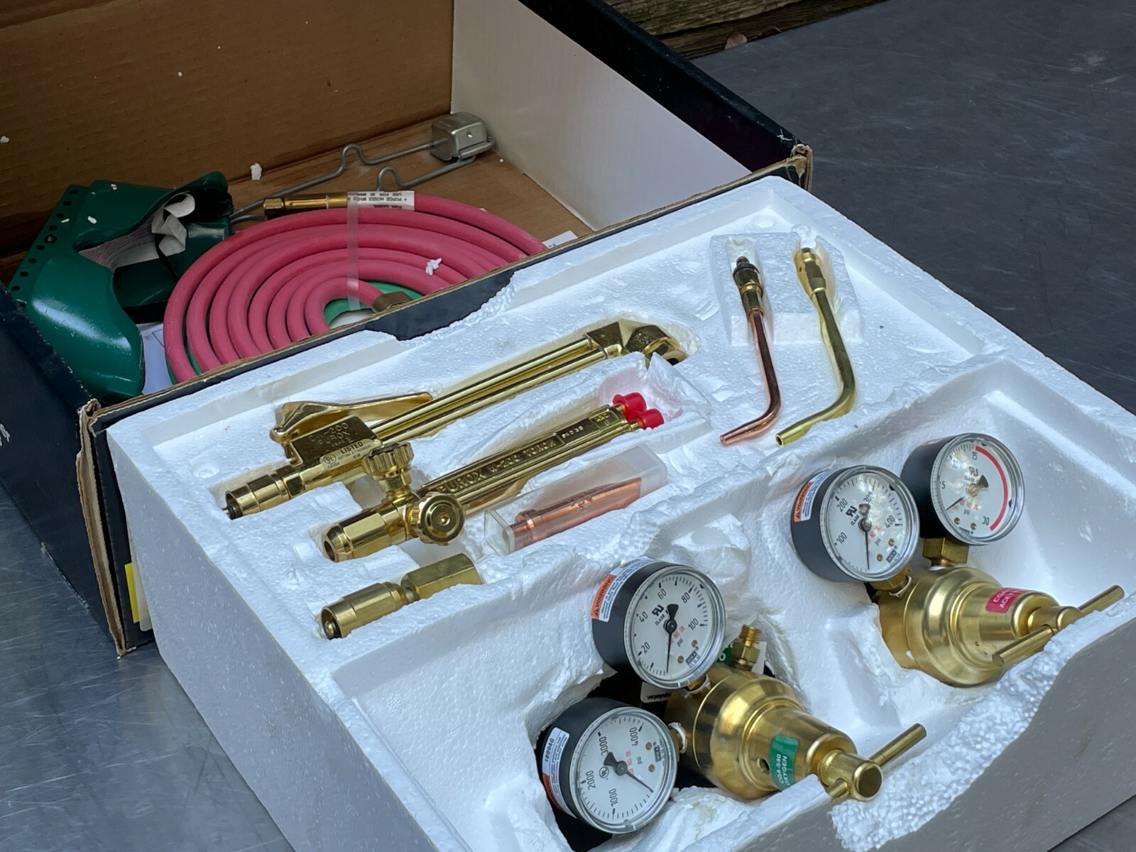 PREST-O-LITE Maintenance Welding and Cutting Outfit 'B' 639103 Oxy ...