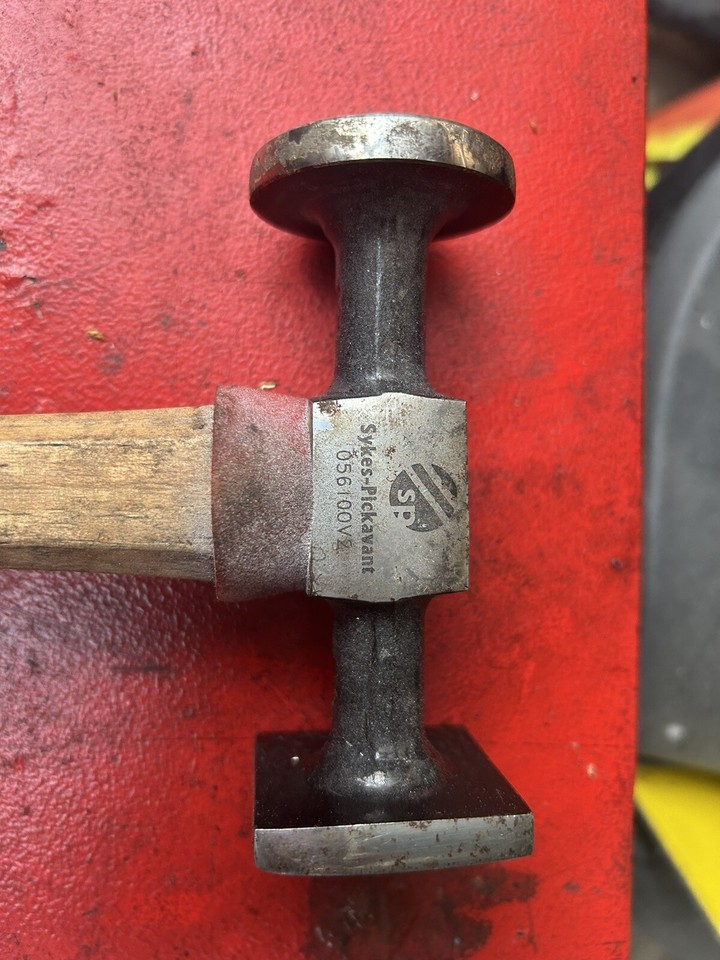 Sykes Pickavant Panel Beaters Square & Round Light Bumping Hammer ...