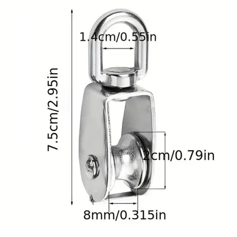 M20 Wire Rope Pulley For Lifting Trolley, Steel Pulley, Traction Wheel ...