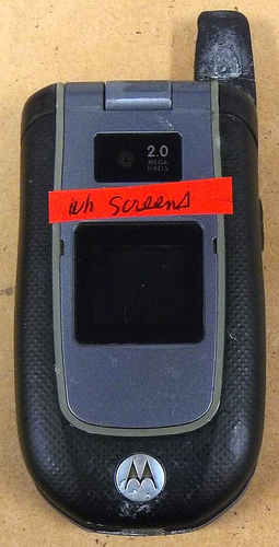 Motorola Tundra VA76r - Black and Gray ( AT&T ) Very Rare Cellular Flip ...