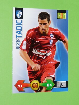 JOSIP TADIC GRENOBLE GF38 PANINI FOOTBALL ADRENALYN CARD 2009-2010 | eBay