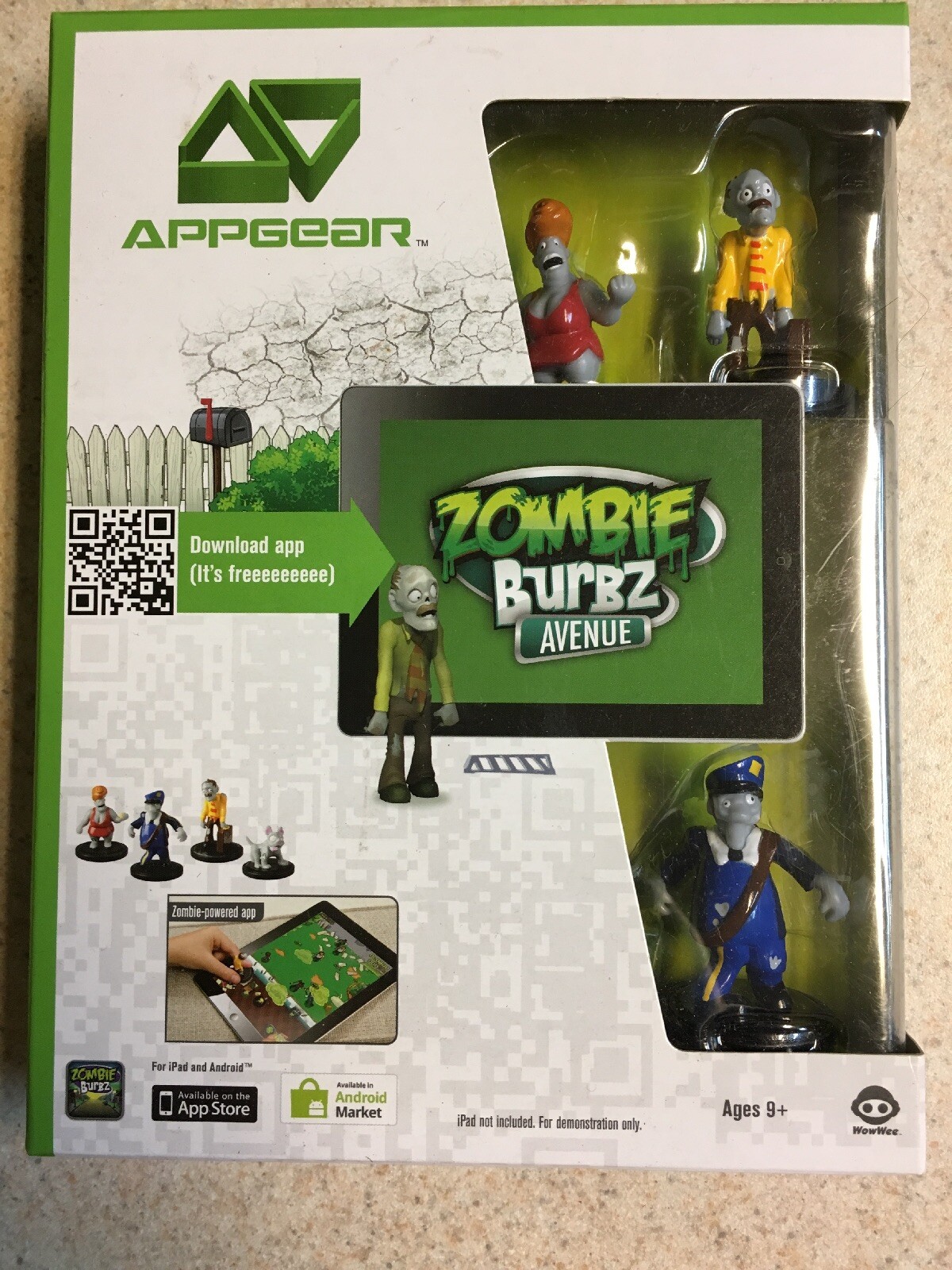 APPGEAR Zombie Burbz Avenue Mobile App Game for iPad & Android for sale ...