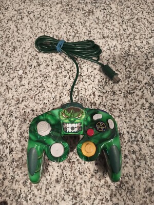Nintendo Gamecube Naki Marvel Hulk Pad Controller! RARE MCU | eBay