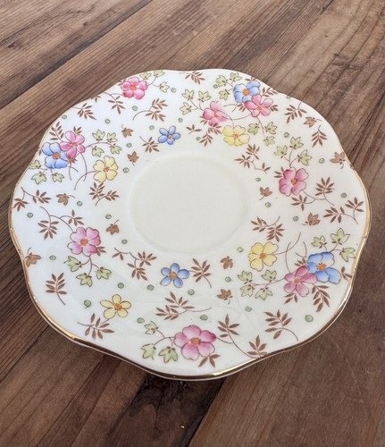Saucer Only-Foley Bone China 1850 EB Pattern Chintz Antique | eBay