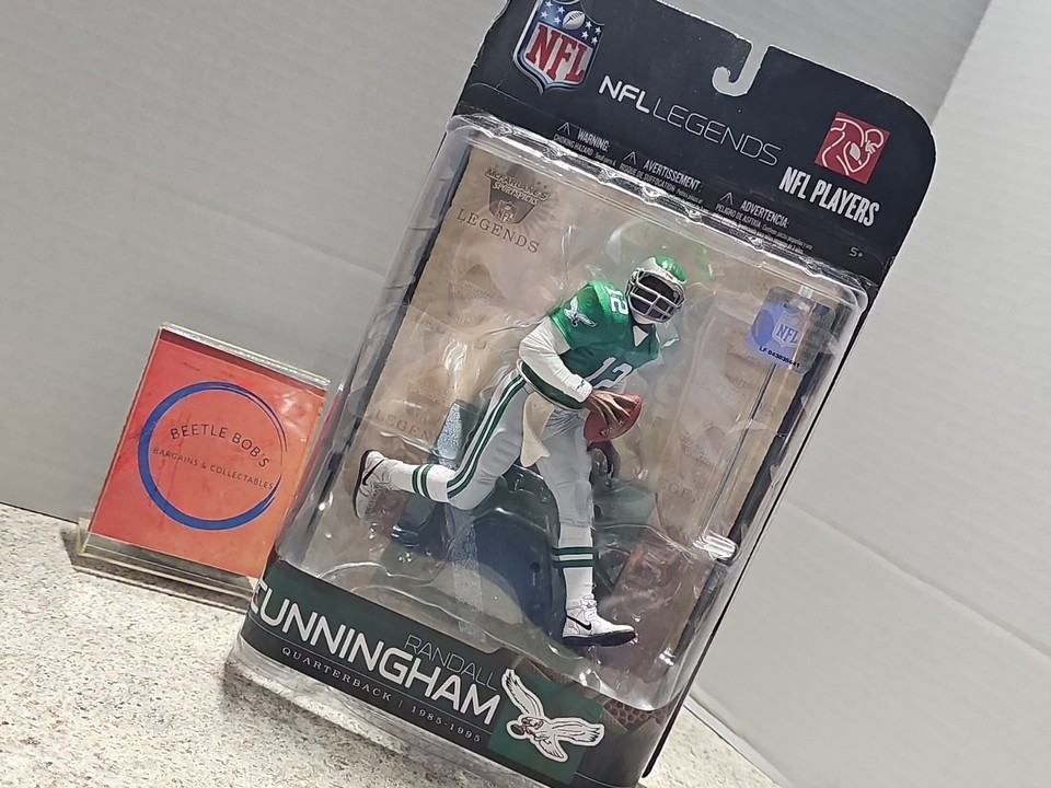 McFarlane 2009 NFL Philadelphia Eagles Randall Cunningham #12 Legends 5 ...