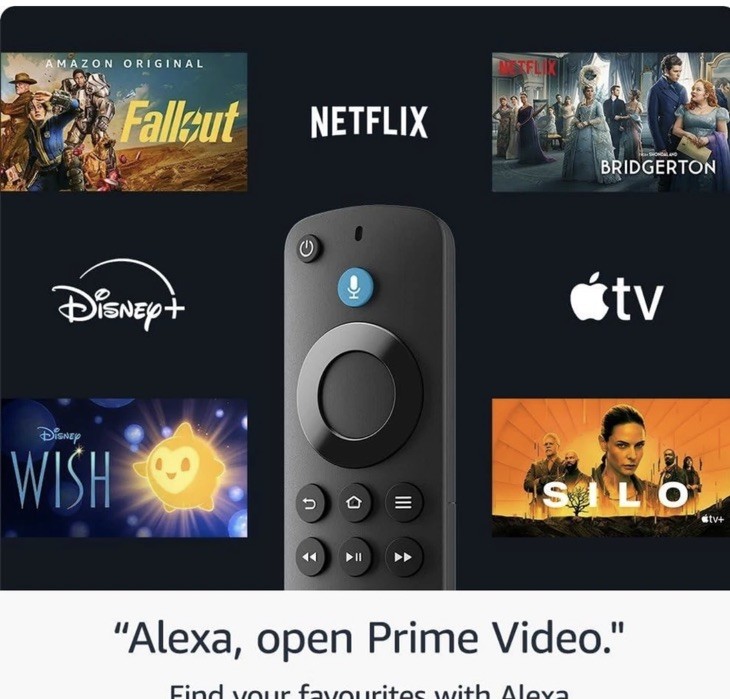 Amazon Fire TV Stick & Alexa Voice Remote - HD Media Player Firestick ...