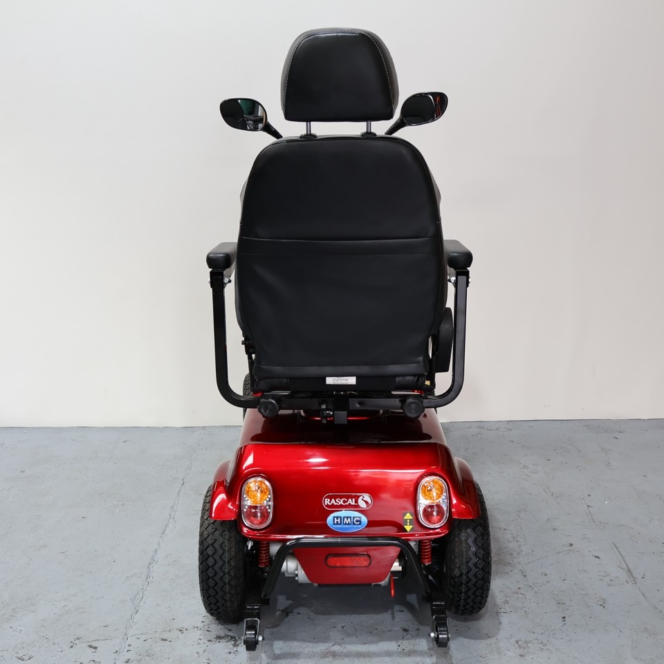 Used Electric Mobility Scooter Rascal Pioneer Red Road Legal 8mph | eBay UK