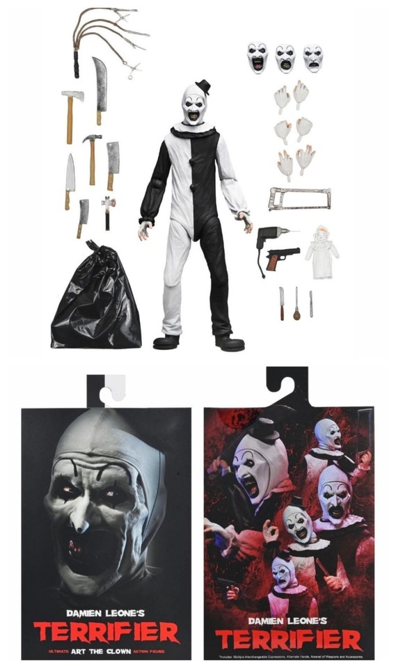 NECA Terrifier Ultimate Art the Clown 7" Scale Action Figure | eBay