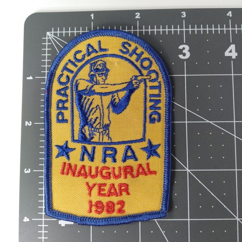 Vintage 1982 NRA PRACTICAL SHOOTING INAUGURAL YEAR Patch | eBay