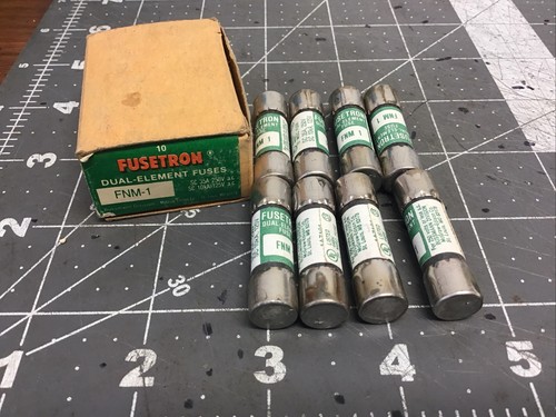Fuseman FNM-1 FUSETRON (Lot Of 8)FUSES 1A 250V (LM60Y) | eBay